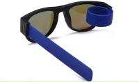 China Outdoor Slap Folding  UV Blocking Sunglasses Custom Logo Shades for sale
