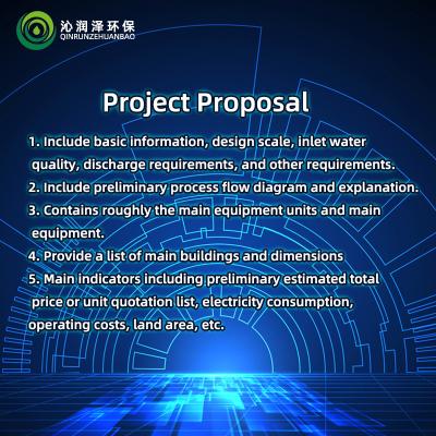 China Proposal For Sewage Treatment Project of Domestic waste landfill Process Flow Diagram Unit Quotation And Operating Costs for sale