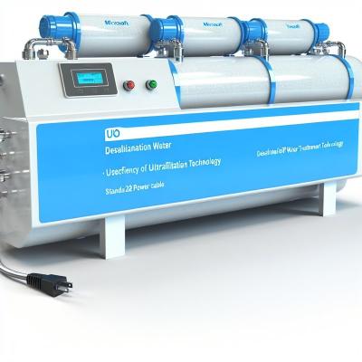 China Desalination Rate＞98% Water Treatment System with Ultrafiltration Technology and 2m Standard Length Power Cable for sale