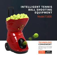 China Siboasi T1600 Tennis Shooting Machine Full Function ABS And Steel for sale