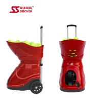 China Siboasi W5 Red Tennis Ball Shooting Machine Indoor Outdoor for sale