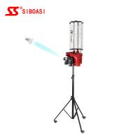 China Automatic Badminton Ball Feeding Training Machine Shuttlecock Feeder Badminton Practice Shooting Machine for sale