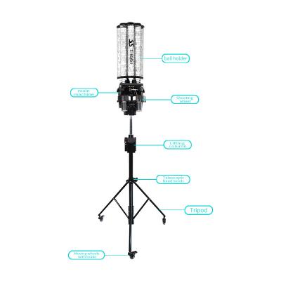 China Siboasi B1600 140Km/H Badminton Shuttlecock Shooting Machine For Player for sale