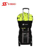 China Siboasi 160 Balls Tennis Ball Shooting Machine With Battery for sale