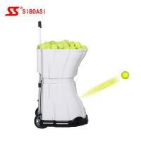 China Portable S3015 Lawn Tennis Practice Machine 150 Balls For Beginner for sale