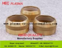 China Metal Protection Cap Kjellberg Plasma Consumables , Retaining Cap for sale