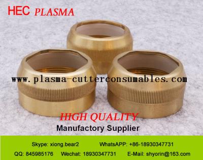 China Metal Protection Cap Kjellberg Plasma Consumables , Retaining Cap for sale