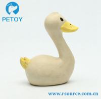 China Non-Toxic Soft Rubber Squeaky Dog Toy 13cm Pet Chew Plaything for Interactive Fun for sale