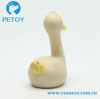 China Non-Toxic Soft Rubber Squeaky Dog Toy 13cm Pet Chew Plaything for Interactive Fun for sale