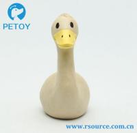 China Non-Toxic Soft Rubber Squeaky Dog Toy 13cm Pet Chew Plaything for Interactive Fun for sale