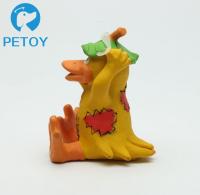 China Custom Latex Squeaky Rubber Duck Dog Toy 80g Non-Toxic Pet Chew Toy for sale