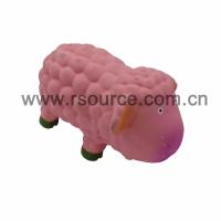 China Customized Durable Latex Dog Toy Chew Bone 5 Colors OEM Available for sale
