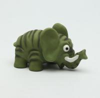 China Customized Latex Elephant Dog Toy Squeaky 13cm for Small Medium Dogs ODM for sale