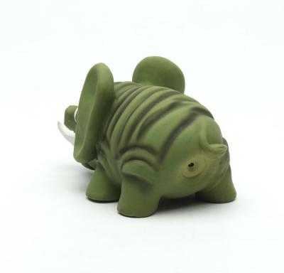 China Handmade Latex Elephant Dog Toy Squeaky Ball for Small Medium Dogs 13cm for sale