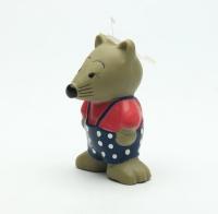 China Latex Dog Squeaky Toy Mouse Design 10cm Small Puppy Chew Toy for sale