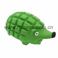 China Latex Rubber Squeaky Pig Toy for Small Medium Dogs 5 Colors OEM for sale