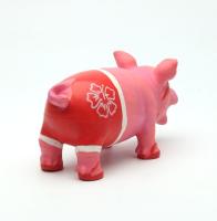 China Wholesale Latex Pig Dog Toy 22cm with Squeaky Sound and Sunglasses for Small Medium Breeds for sale
