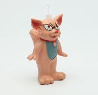 China Latex Fox Dog Toy Squeaky Pet Toy for Small Medium Dogs 10.5cm Height 7.5cm Width for sale