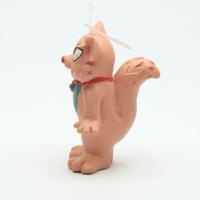 China Latex Fox Dog Toy Squeaky Pet Toy for Small Medium Dogs 10.5cm Height 7.5cm Width for sale