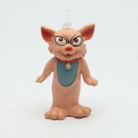 China Latex Fox Dog Toy Squeaky Pet Toy for Small Medium Dogs 10.5cm Height 7.5cm Width for sale