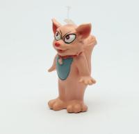 China Latex Fox Dog Toy Squeaky Pet Toy for Small Medium Dogs 10.5cm Height 7.5cm Width for sale