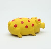 China Eco-Friendly Latex Squeaky Pig Dog Toy 22cm Durable Pet Chew Toy for sale