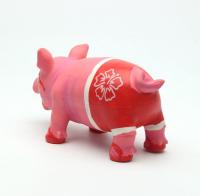 China Squeaky Pig Dog Toy 22cm Latex Squeaky Toy for Small Dogs Chew Durable Pet Toy for sale