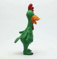 China Durable Squeaky Chicken Dog Toy 27.5cm Latex Chew Toy for Interactive Play for sale