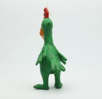 China Durable Squeaky Chicken Dog Toy 27.5cm Latex Chew Toy for Interactive Play for sale