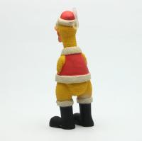 China Non-Toxic Latex Squeaky Chicken Dog Toy 24cm Colorful Pet Chew Toy for sale