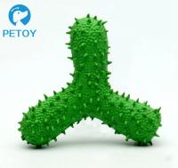 China Eco - Friendly Interactive Squeaky Dog Toys For Aggressive Chewers 12cm Diameter for sale