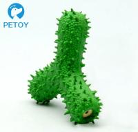China Eco - Friendly Interactive Squeaky Dog Toys For Aggressive Chewers 12cm Diameter for sale