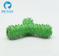 China Eco - Friendly Interactive Squeaky Dog Toys For Aggressive Chewers 12cm Diameter for sale