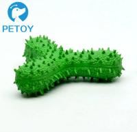 China Eco - Friendly Interactive Squeaky Dog Toys For Aggressive Chewers 12cm Diameter for sale