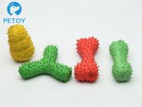 China Eco - Friendly Interactive Squeaky Dog Toys For Aggressive Chewers 12cm Diameter for sale