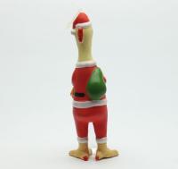 China Professional Chew Latex Rubber Chicken Dog Toy Environmental Friendly for sale