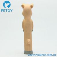 China Non Toxic Latex Dog Toys Squeaky Pig and Cow Set 26cm Soft Chew for Small Medium Dogs for sale
