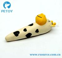 China Wholesale Latex Rubber Cow Dog Chew Toy 19cm Squeaky Pet Toy for Small Medium Dogs for sale