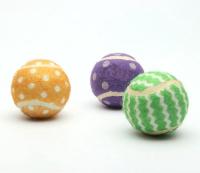 China Custom Logo Non Squeaky Rubber Dog Chew Toys 2.5 Inch Bulk OEM Service for sale