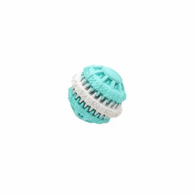 China Durable Hard Rubber Dog Ball 7cm 68g for Dental Teething and Healthy Play for sale