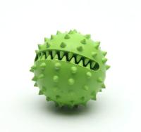 China Custom Indestructible Dog Ball Toy 6.5cm Rubber Ball Dispenser for Dogs OEM Service for sale