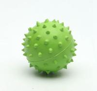 China Custom Indestructible Dog Ball Toy 6.5cm Rubber Ball Dispenser for Dogs OEM Service for sale