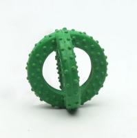 China Durable Safe  	Rubber Chew Toys Big Teeth Dog Toy Customized Size Environment Friendly for sale
