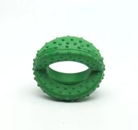 China Durable Safe  	Rubber Chew Toys Big Teeth Dog Toy Customized Size Environment Friendly for sale