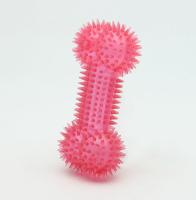 China Customize Pink Plastic Toy Dog Bones ODM Service BSCI Certification for sale