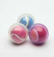 China Commercial TPR Dog Tennis Ball Toy 9cm 71g Durable Bouncy Pet Toy for sale