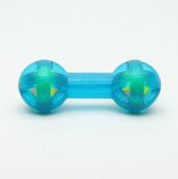 China TPR Dumbbell Large Dog Toy 16.5cm Eco Friendly Rubber Chew Toy for Dogs for sale