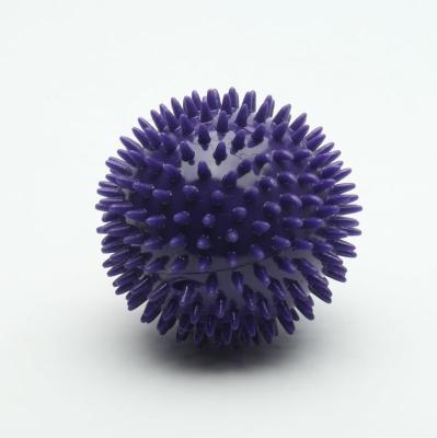 China Spiky TPR Dog Ball Toy Squeaky Thrower for Interactive Play 9cm 12cm for sale
