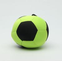 China Football Round Floatable Dog Toy 14cm Durable Pet Fetch Toy for Water and Land Play for sale