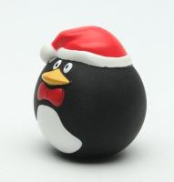 China Vinyl Penguin Squeaky Dog Toy 8 cm Small Medium Pet Latex Chew Toy OEM ODM for sale